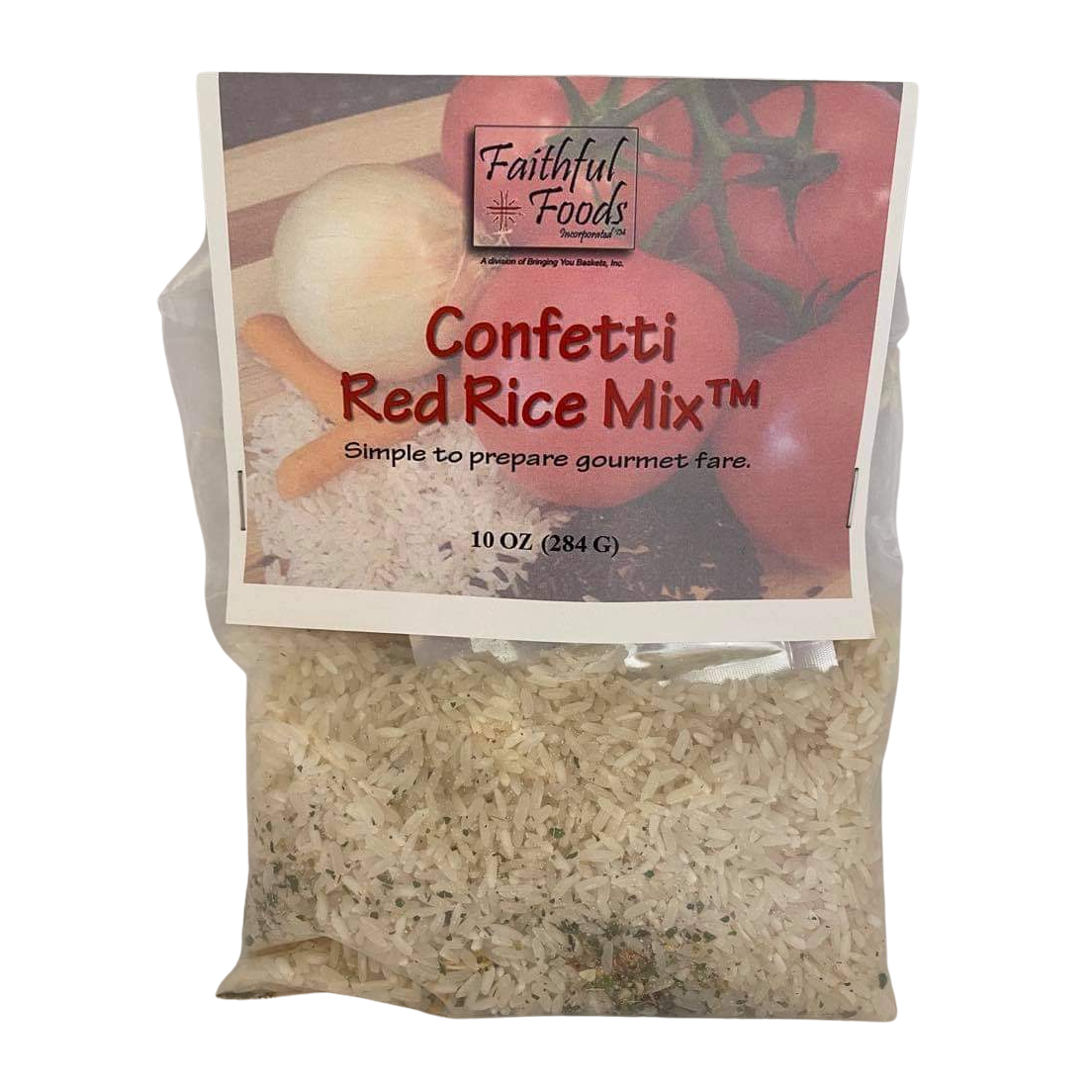 Confetti Red Rice Mix – Faithful Foods Inc.